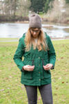 Forest Green Waterproof Kelly Anorak - Rake and Make