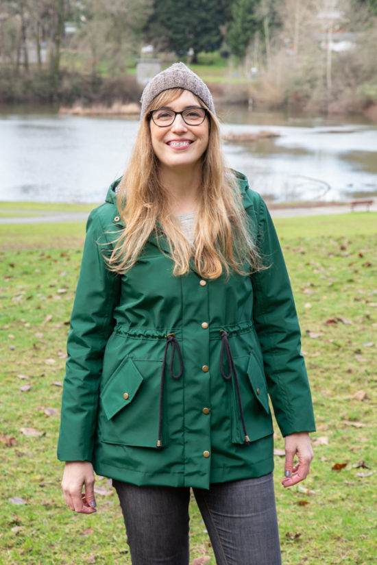 Forest Green Waterproof Kelly Anorak - Rake and Make