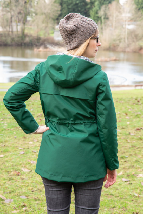 Forest Green Waterproof Kelly Anorak - Rake and Make