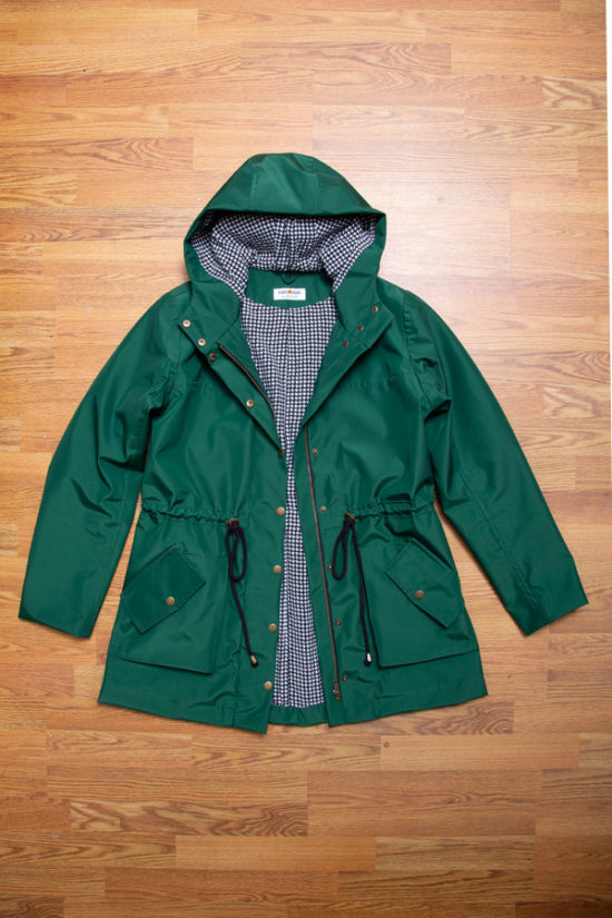 Forest Green Waterproof Kelly Anorak - Rake and Make